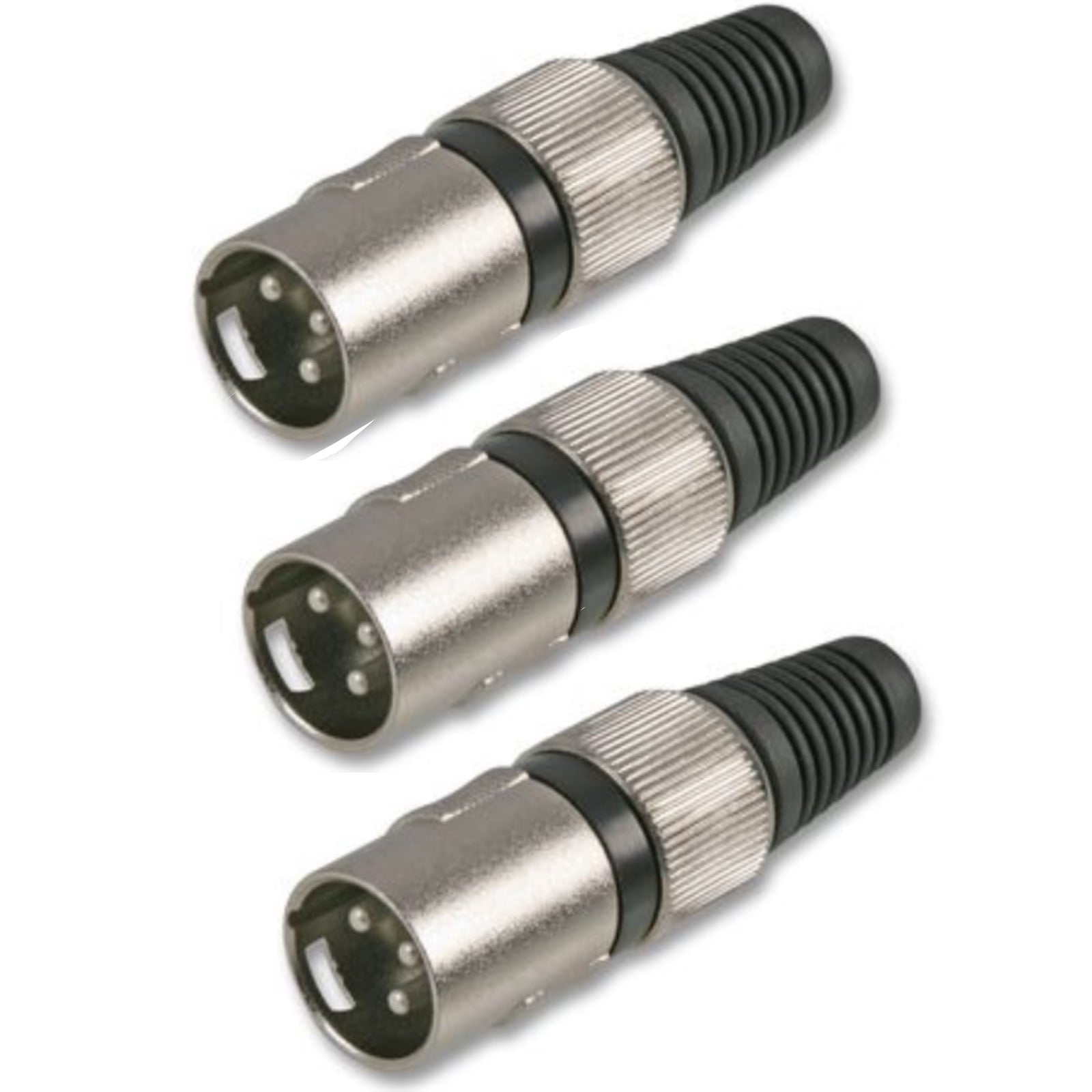 3 Pin XLR Male Female Connector Plug XLR3M XLR3F For Microphone Cable ...