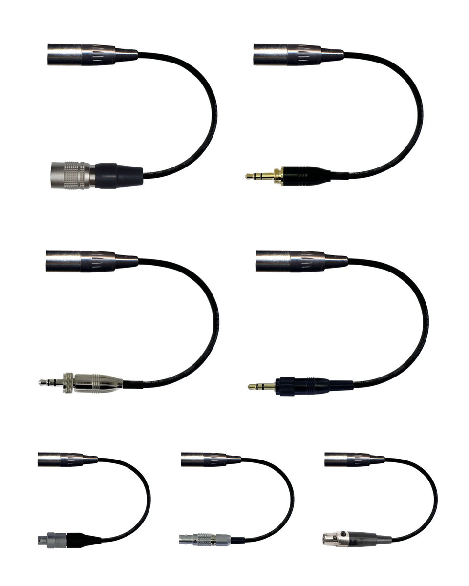 Shure SM35 Microphone Adapter to Convert Head Worn Body-pack Transmitt ...