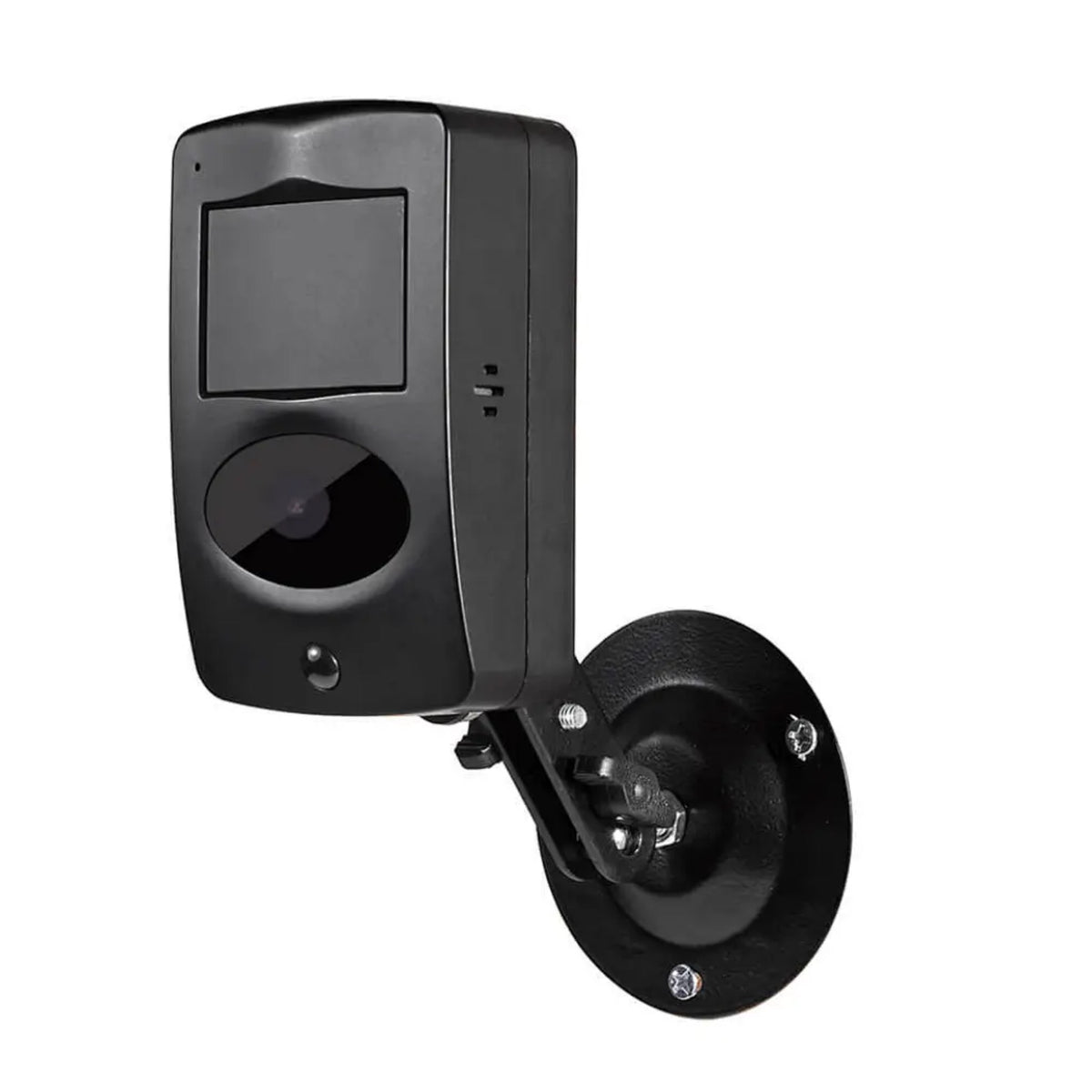 Ultra Long Battery Wi-Fi Security Camera in Black PIR Alarm Sensor Mot ...