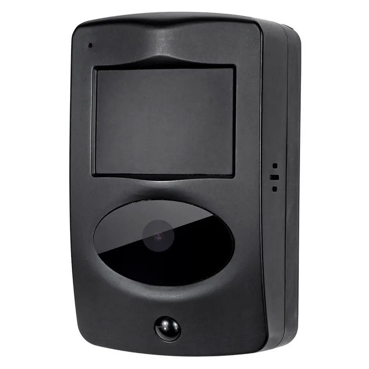 Ultra Long Battery Wi-Fi Security Camera in Black PIR Alarm Sensor Mot ...