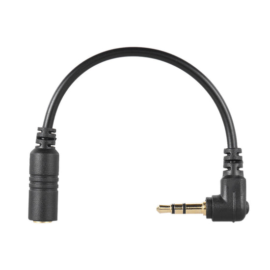 TRRS 4 Pole Female Jack To TRS 3 Pole Male 3.5mm Headset Microphone Ad ...