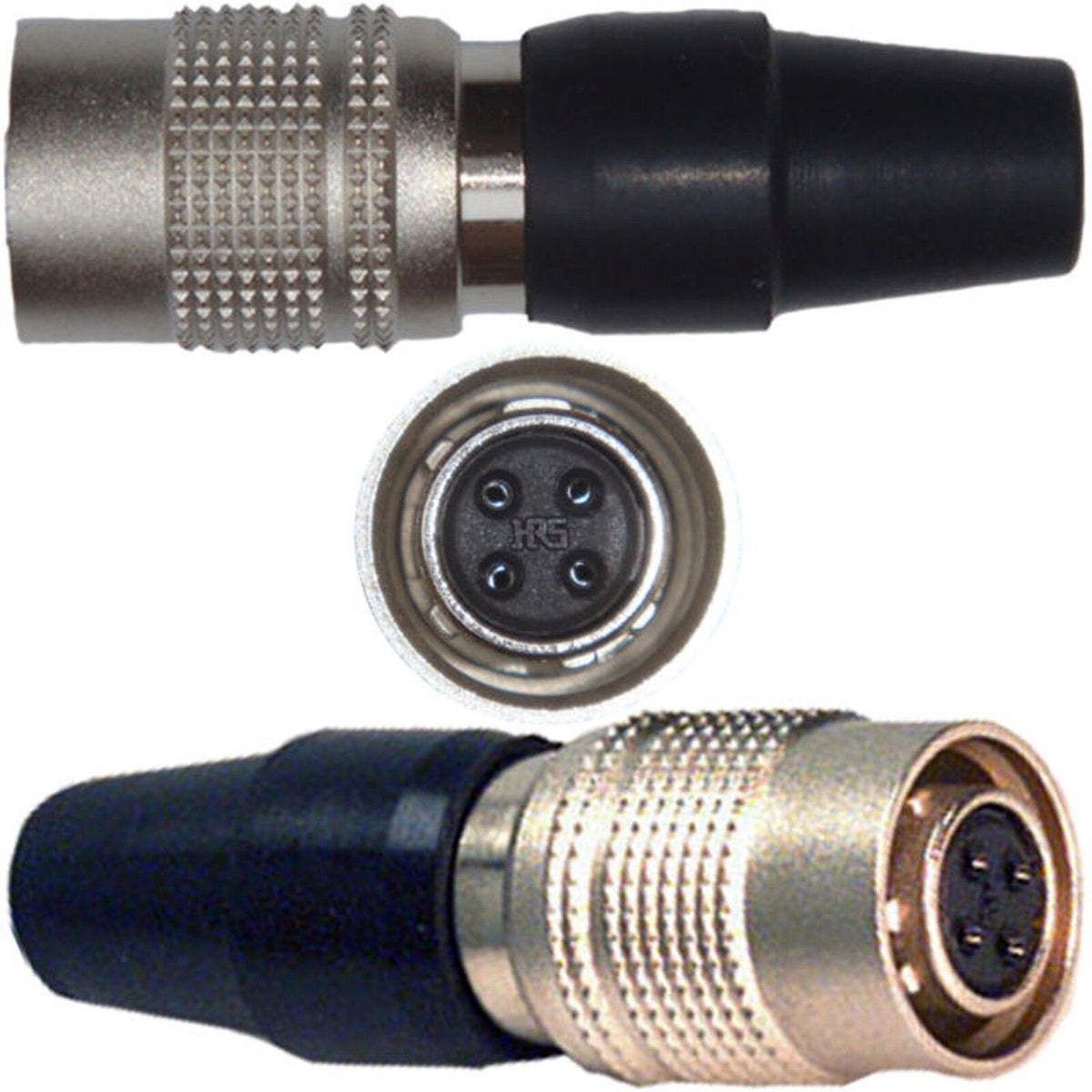 5x HR10A 7P 4S 4 Pin Hirose Locking Female Connector Audio Technica Mi ...