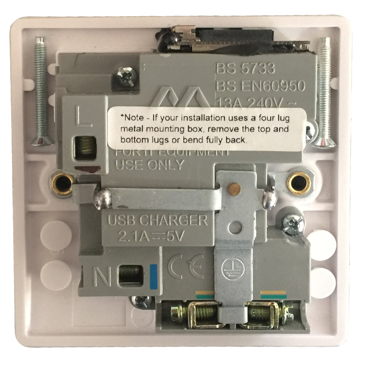 Wireless GSM Audio Monitor & Sound Recorder In Dual USB Wall Socket Ch ...